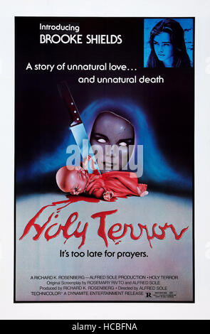 HOLY TERROR, (aka ALICE SWEET ALICE, aka COMMUNION), US poster, 1976 ...