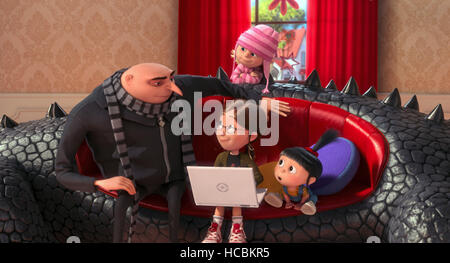 DESPICABLE ME, from left: Agnes (voice: Elsie Fisher), Kyle, Edith ...