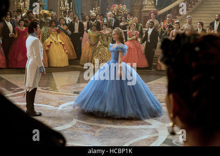 CINDERELLA, Lily James as Cinderella, 2015. ph: Jonathan Olley/©Walt ...