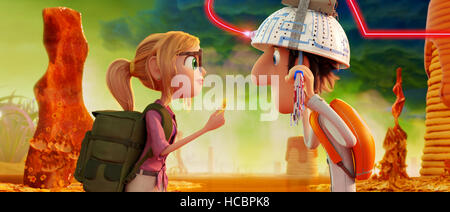CLOUDY WITH A CHANCE OF MEATBALLS, from left: Sam Sparks (voice: Anna ...
