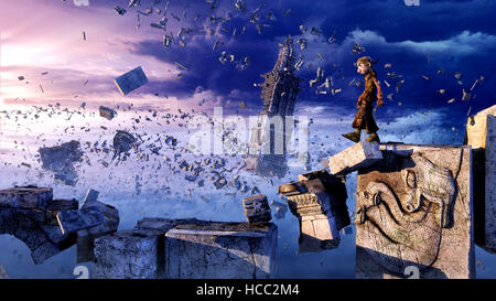 DRAGON HUNTERS, (aka CHASSEURS DE DRAGONS), Hector, Zoe, Lian-Chu ...