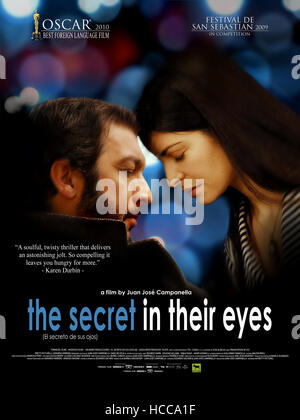 THE SECRET IN THEIR EYES, (aka THE SECRET OF HER EYES, aka EL SECRETO ...
