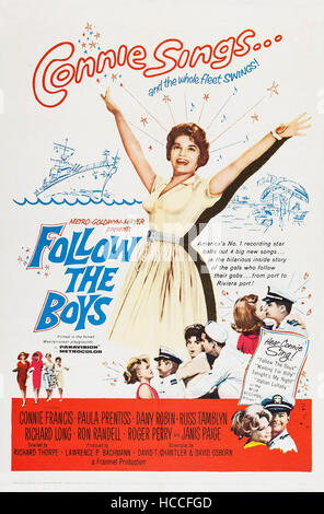 FOLLOW THE BOYS, Janis Paige, Ron Randell, 1963 Stock Photo - Alamy
