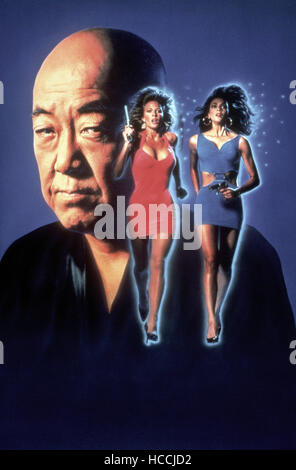 DO OR DIE, from left: Cynthia Brimhall, Roberta Vasquez, Pat Morita ...