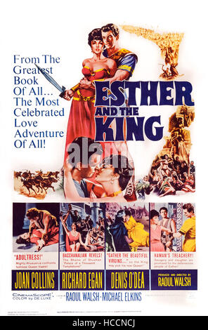 Joan Collins as Esther in ESTHER AND THE KING, (c) 1960 20th Century ...