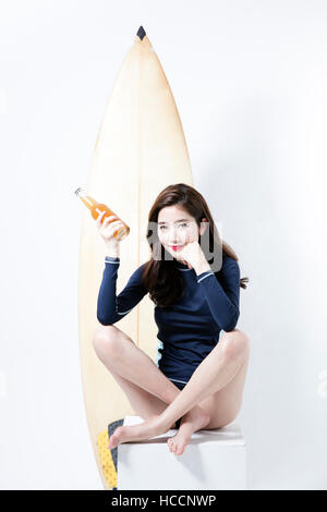 Enjoying her summer vacation. Full length portrait of a gorgeous young ...