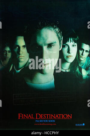 FINAL DESTINATION, Chad Donella, 2000, © New Line/courtesy Everett ...