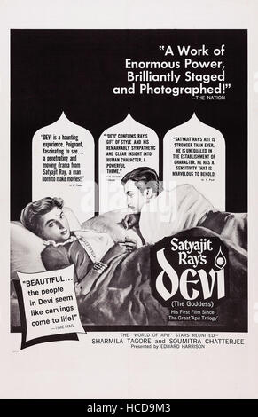 DEVI, (aka THE GODDESS), Sharmila Tagore, 1960 Stock Photo - Alamy