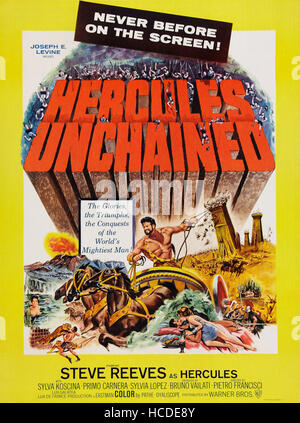 HERCULES UNCHAINED, (aka ERCOLE E LA REGINA DI LIDIA), Sylva Koscina ...