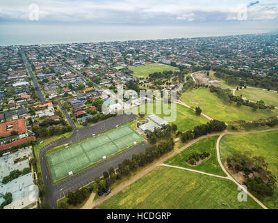 Aerial view of Chelsea suburb in Melbourne, Australia Stock Photo - Alamy