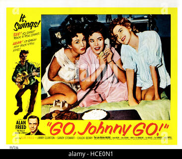GO, JOHNNY, GO!, (top-bottom): Jimmy Clanton, Sandy Stewart, Chuck ...
