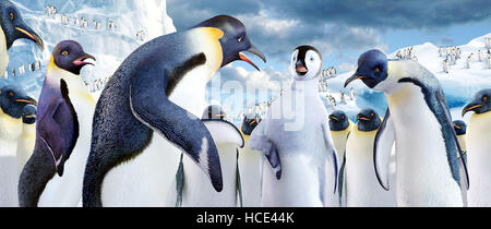 HAPPY FEET, Memphis (voice: Hugh Jackman), Norma Jean (voice: Nicole ...