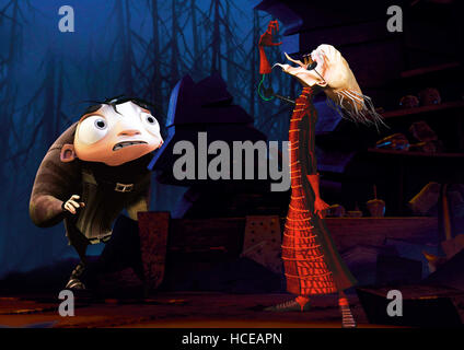 IGOR, from left: Igor (voice: John Cusack), Eva (voice: Molly Shannon ...
