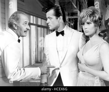 HONEYMOON HOTEL, from left: Jill St John, Robert Morse, Nancy Kwan ...