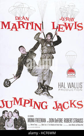 Jumping jacks 1952 Norman Taurog Dean Martin Stock Photo - Alamy