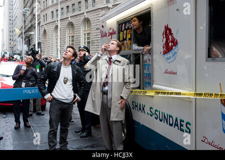 THE OTHER GUYS, front, from left: Will Ferrell, Steve Coogan, Mark ...