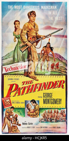 THE PATHFINDER, George Montgomery, 1952 Stock Photo - Alamy