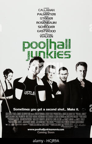 POOLHALL JUNKIES, Rick Schroder, Gregory 'Mars' Callahan, 2003 Stock ...