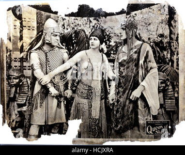 THE QUEEN OF SHEBA, Betty Blythe, 1921 Stock Photo - Alamy