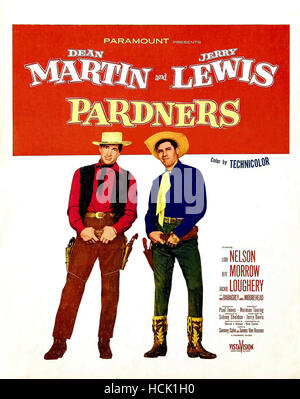 PARDNERS, from left: Dean Martin, Jerry Lewis, 1956 Stock Photo - Alamy