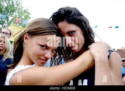 POULTRYGEIST: NIGHT OF THE CHICKEN DEAD, Kate Graham (left), Allyson ...