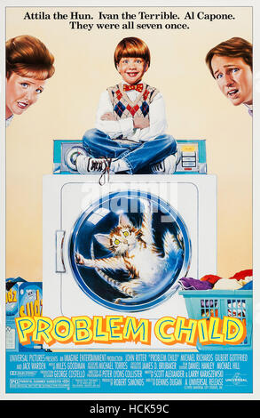 PROBLEM CHILD, from left, Michael Richards, Michael Oliver, 1990 ...
