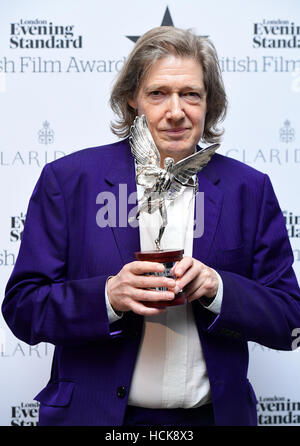 Guy Hibbert with his award for Best Screenplay alongside Suki ...