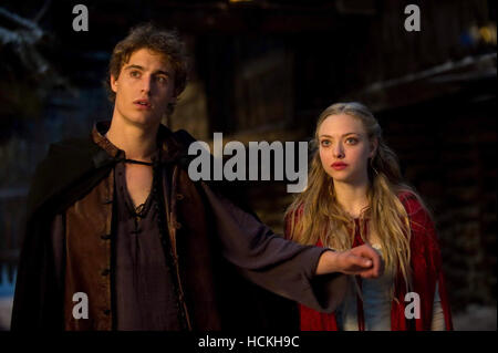 RED RIDING HOOD, from left: Carmen Lavigne, Shauna Kain, Kacey Rohl ...