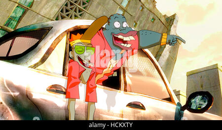 ROUND DA WAY, (aka LASCARS), Tony Merguez (right, voice: Vincent Cassel ...