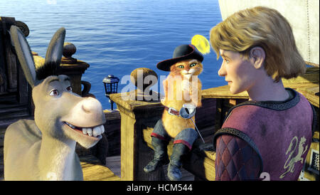 SHREK THE THIRD, (aka SHREK 3), Donkey (voice: Eddie Murphy), Shrek ...