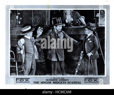 THE SINGER MIDGET'S SCANDAL, 1921, TM & Copyright ©20th Century Fox ...