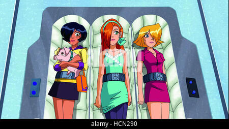 TOTALLY SPIES! LE FILM, from left: Alex, Clover, Sam, 2009. ©Mars ...