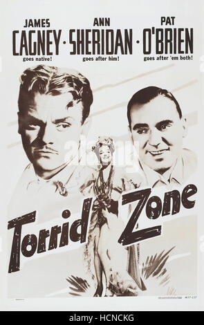 TORRID ZONE, from left, James Cagney, Ann Sheridan, 1940 Stock Photo ...