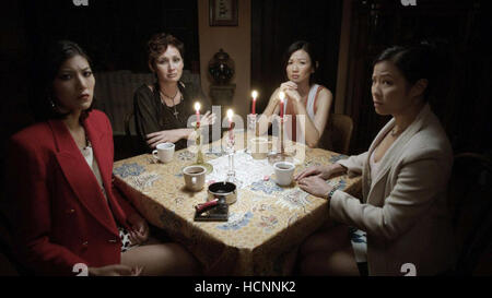 THE UNBIDDEN, from left: Kimberly-Rose Wolter, Karin Anna Cheung, 2016 ...