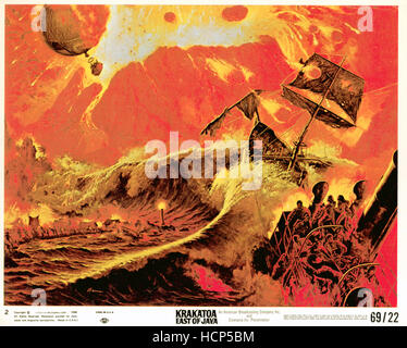 KRAKATOA, EAST OF JAVA, 1969 Stock Photo - Alamy