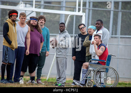 THE WEDDING RINGER, from left: Jorge Garcia, Aaron Takahashi, Josh Gad ...