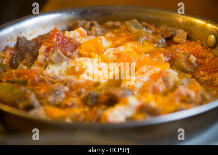 Turkish breakfast at Van Kahvalti Evi, in the Cihangir neighborhood of ...