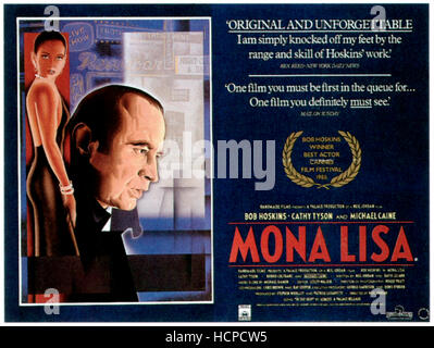 MONA LISA, from left: Cathy Tyson, Bob Hoskins, 1986, © Island Pictures ...