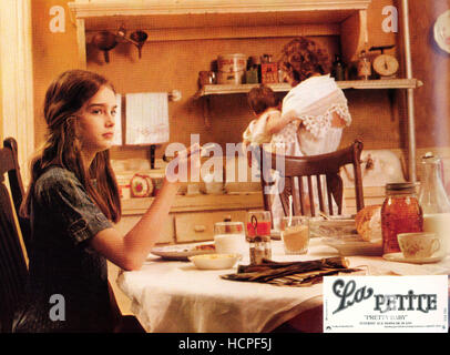 Pretty baby 1978 Louis Malle Brooke Shields Stock Photo - Alamy