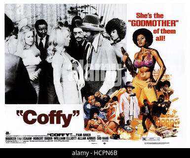 COFFY, Pam Grier, Robert DoQui, 1973 Stock Photo - Alamy