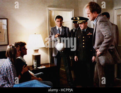 THE MANHATTAN PROJECT, Christopher Collet (second from left), John ...