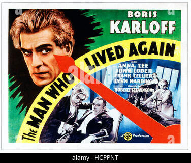 THE MAN WHO CHANGED HIS MIND, (aka THE MAN WHO LIVED AGAIN), from left: Boris Karloff, Frank ...