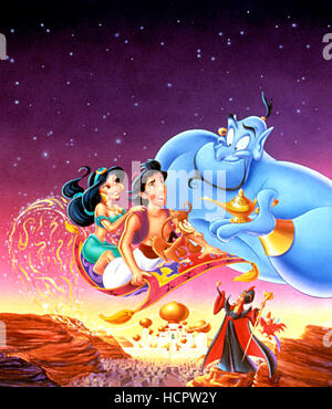 ALADDIN, Genie, Aladdin, 1992. (c) Walt Disney/ Courtesy: Everett ...