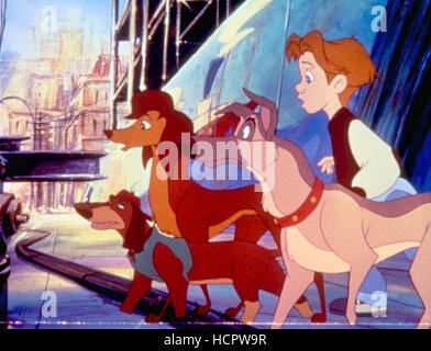 ALL DOGS GO TO HEAVEN, Itchy Itchiford (voice: Dom DeLuise), Charlie B ...