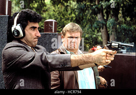 JOHN CANDY, EUGENE LEVY, ARMED AND DANGEROUS, 1986 Stock Photo - Alamy