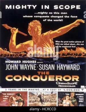 THE CONQUEROR, John Wayne, 1956 Stock Photo - Alamy