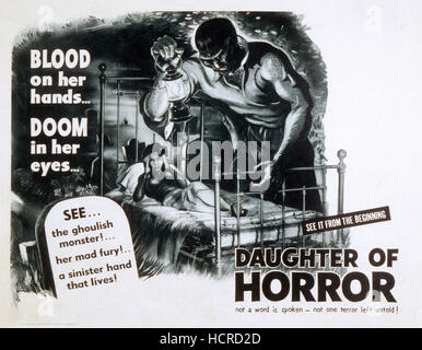 DEMENTIA, (aka DAUGHTER OF HORROR), Adrienne Barrett, 1955 Stock Photo ...