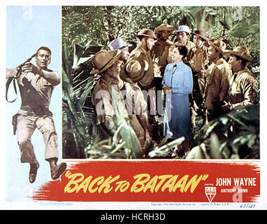 BACK TO BATAAN, Beulah Bondi, Paul Fix, Fely Franquelli, John Wayne ...