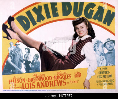 DIXIE DUGAN, from left, Charlotte Greenwood, Charles Ruggles, 1943, TM ...