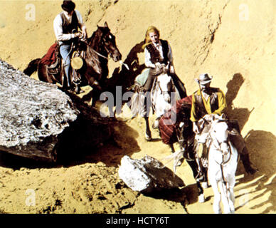 FOUR RODE OUT, Leslie Nielsen, 1971 Stock Photo - Alamy